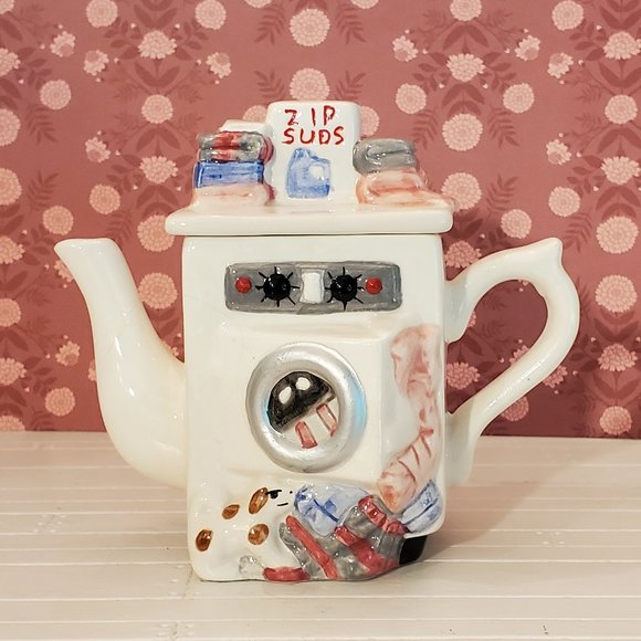 Dining | Lc Laundry Teapot Washing Machine Look | Poshmark
